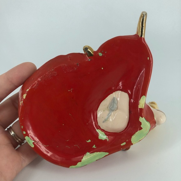 unbranded | Accents | Vintage Risqu Pinup Girl Cat And Surprise Trinket ...